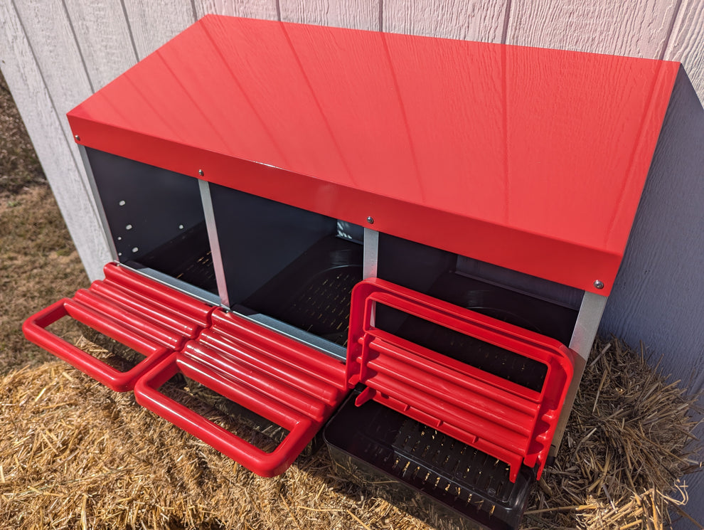 Hen's Choice™ - Roll Out Chicken Nest Box | Reversible - 3 Hole – Roll ...